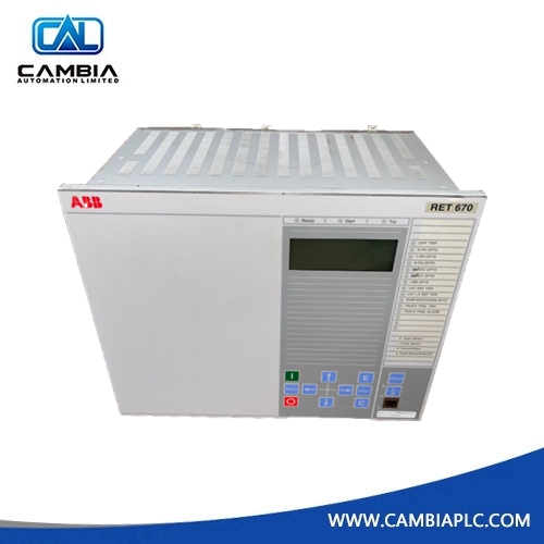 Brand New ABB RET670 TRANSFORMER PROTECTION IED - Buy RET670, ABB ...