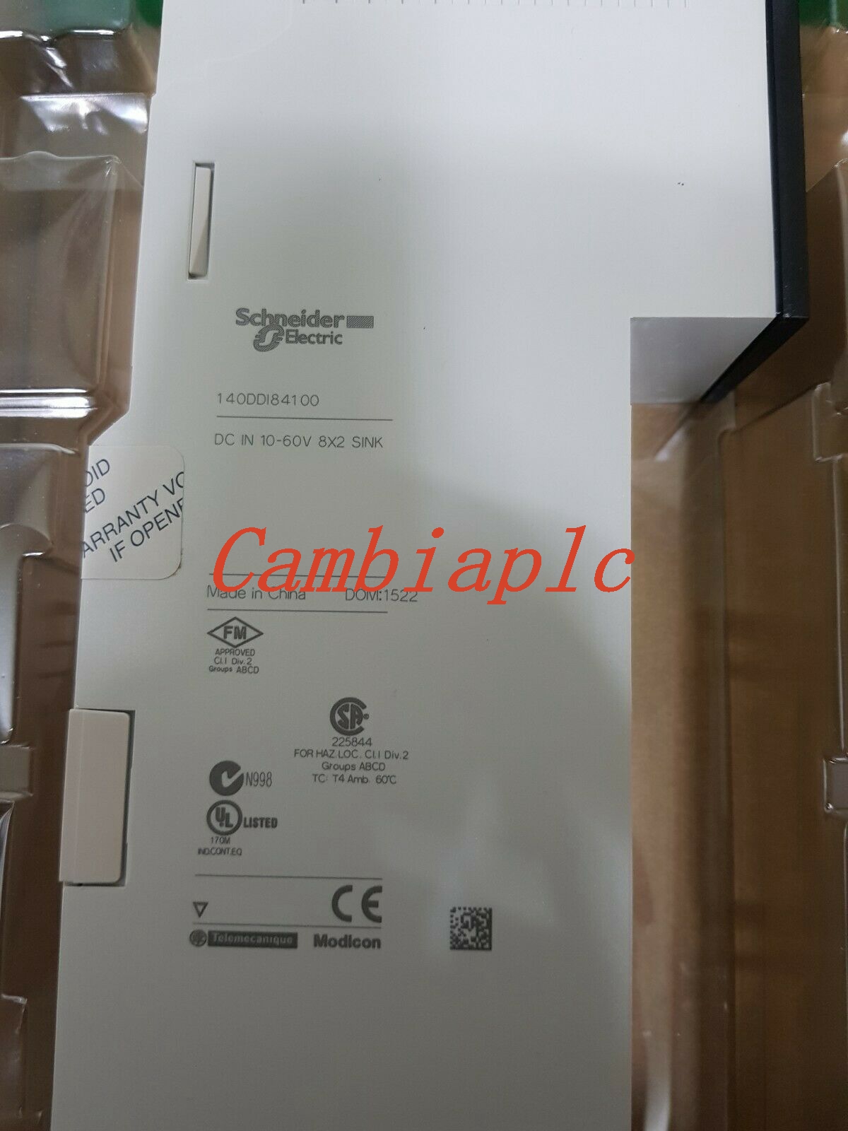 Schneider 140DDI84100 Input Module Modicon Quantum - Buy 140DDI84100 ...